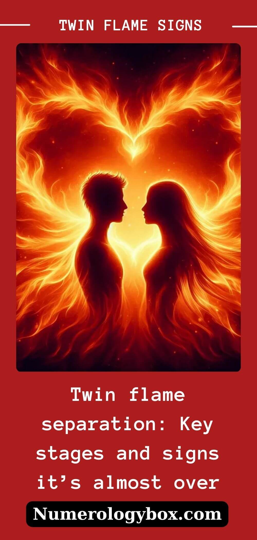 Twin flame separation: Key stages and signs it’s almost over ...