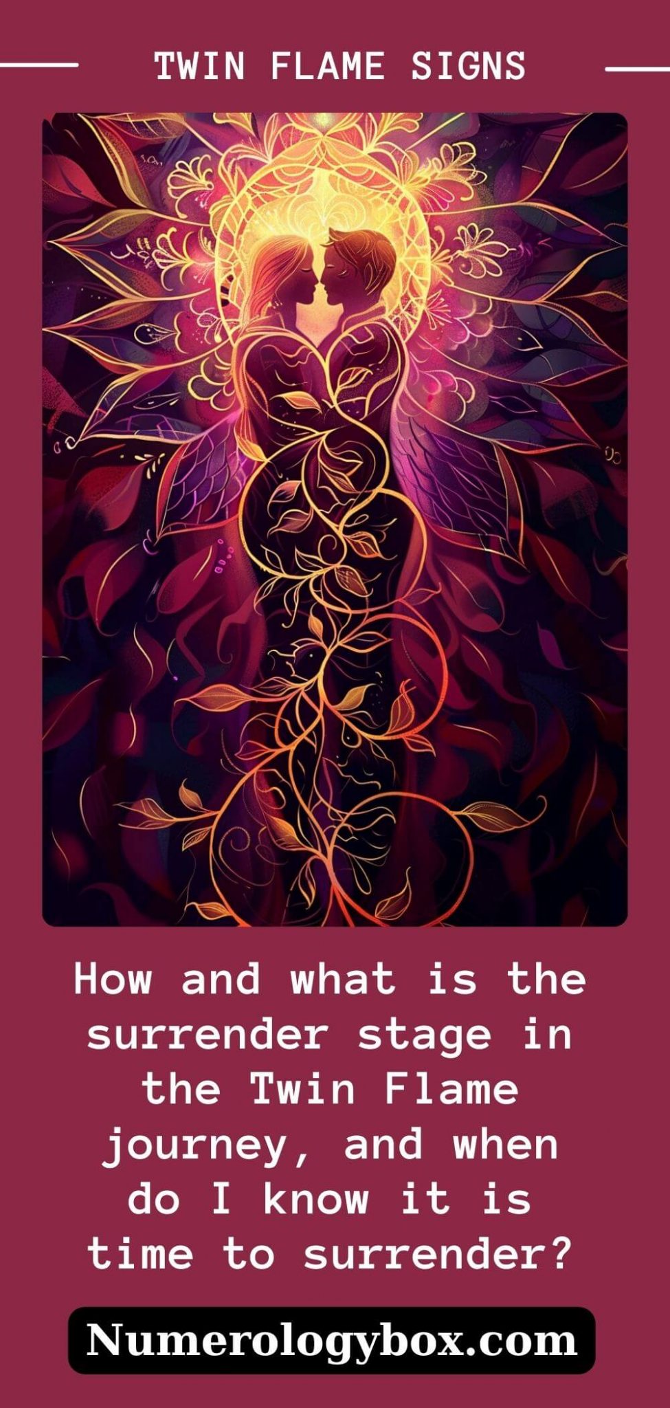 How and what is the surrender stage in the Twin Flame journey, and when ...